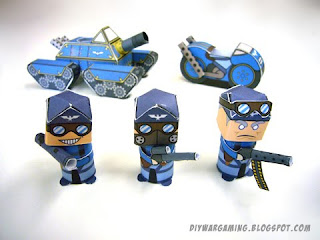 DIY Wargaming: New Game - FlipIt Paper Combat!