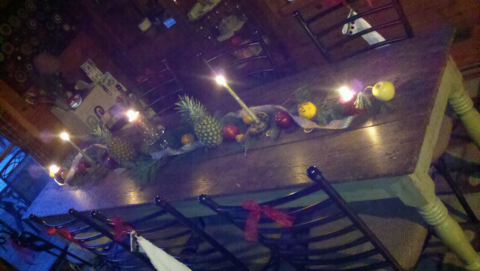 Indian Trail Pottery: Colonial Christmas Tablescape