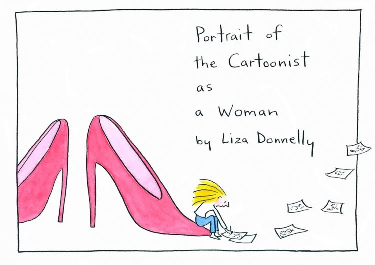 Mike Lynch Cartoons: PORTRAIT OF THE CARTOONIST AS A WOMAN by Liza ...