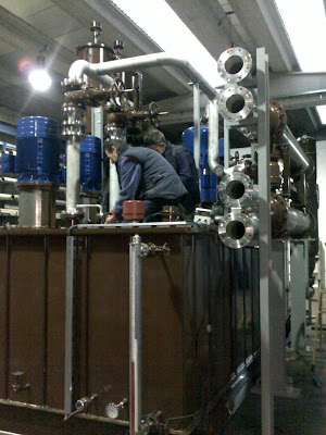 API lube oil systems: RIVI is testing an Steam Turbine Lube Oil System