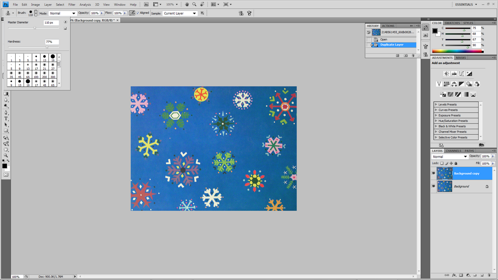 Time to think: Clone Stamp Tool