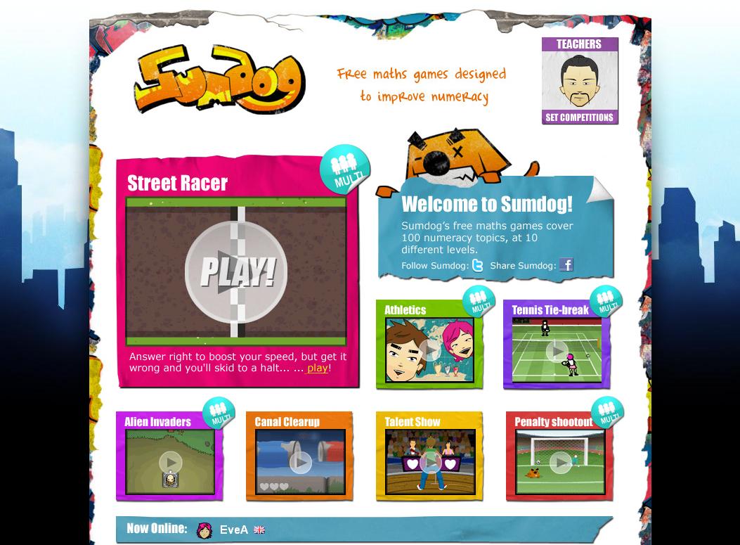 Rachel Has a Blog: Sumdog