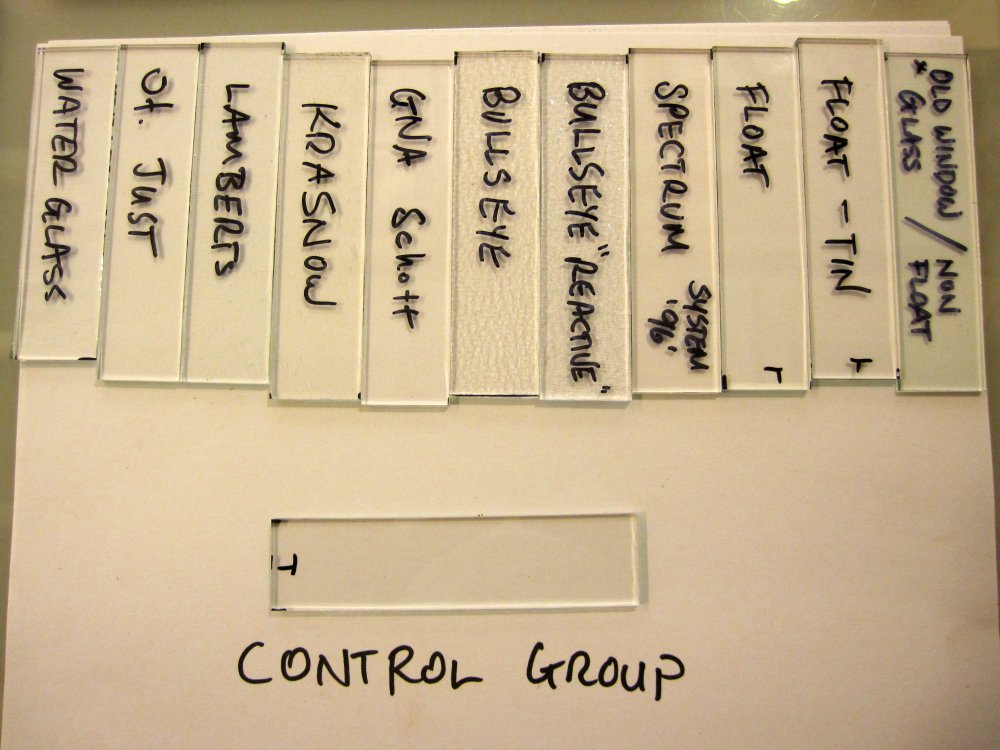 The Painted Window: The Glass Sample Group