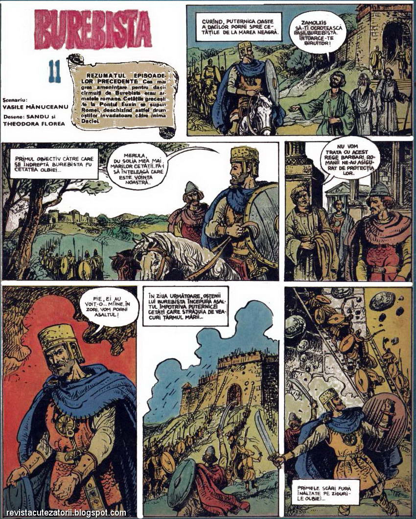 Blog Cutezatorii - benzi desenate: Burebista