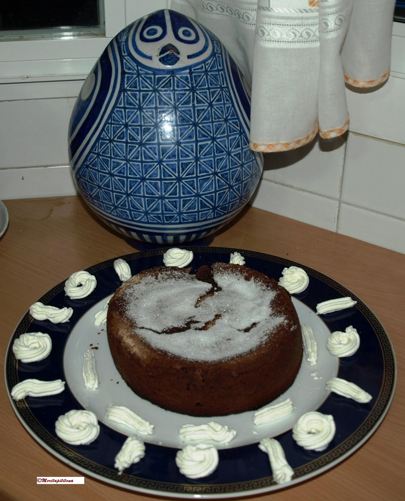 Cocinar es vivir y Bordar también: Tarta de chocolate caliente / Hot ...