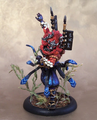 Anne Cooper Miniatures: Konosuke (Samael), Anima Tactics, Painted by ...