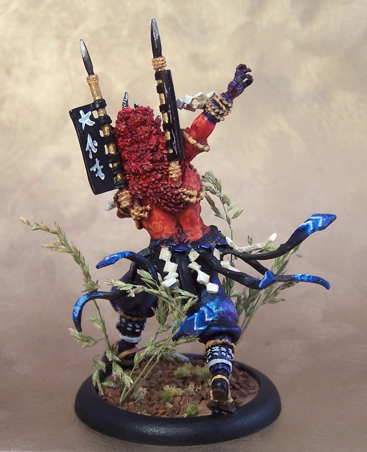 Anne Cooper Miniatures: Konosuke (Samael), Anima Tactics, Painted by ...