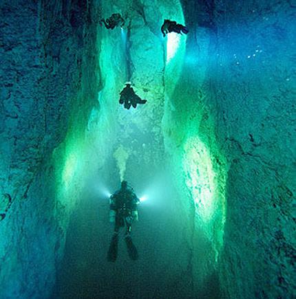 Taste Of Grand Bahama: Blue-hole caverns a mystery of the deep