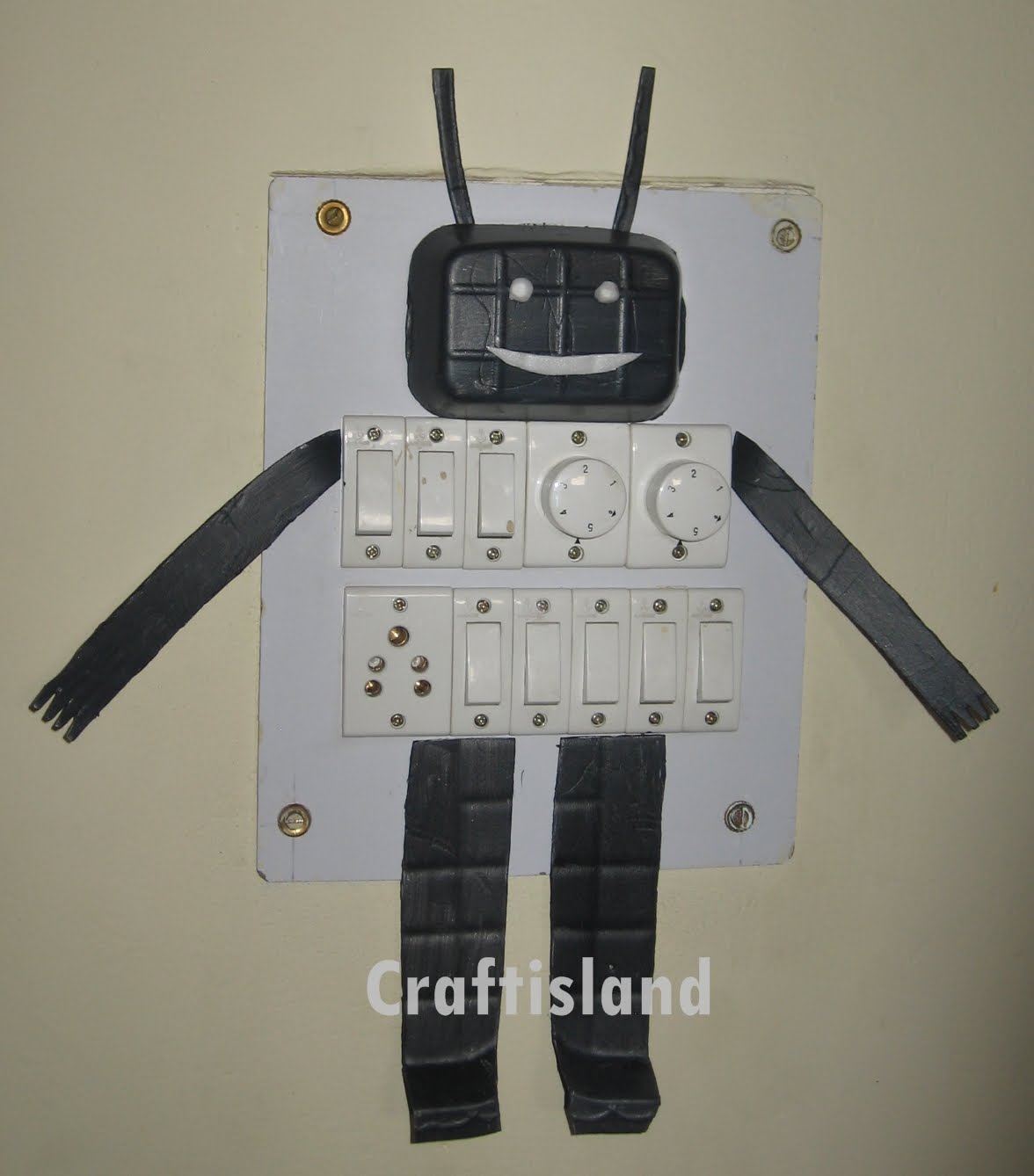 Craft Island: Dressing up switch boards