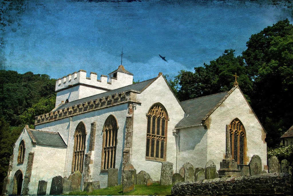 Wino-Fred's Photo Blog: White Church with Texture