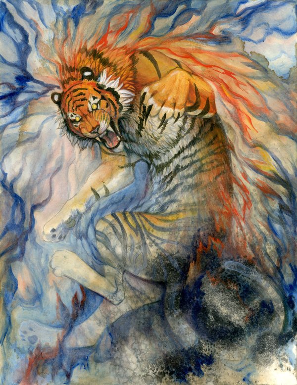 R.S. Bohn: "The Tiger Machine" now up at Cast Macabre