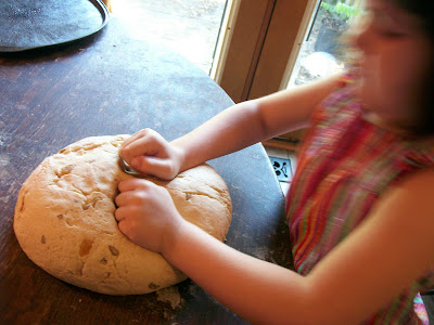 cypress space: Michaelmas baking....Dragon Bread!