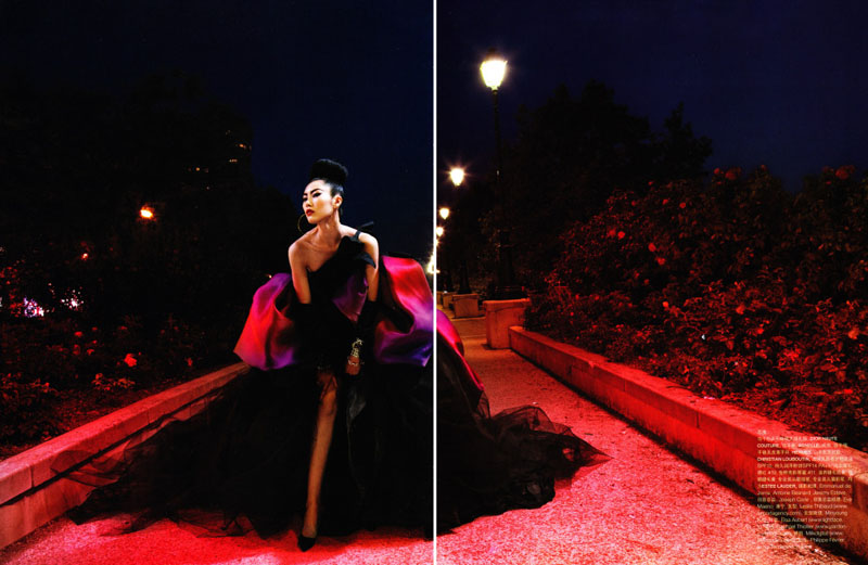 IAMTHEANGELNEGRO: LIU WEN - ANGEL & DEVIL FOR NUMERO CHINA