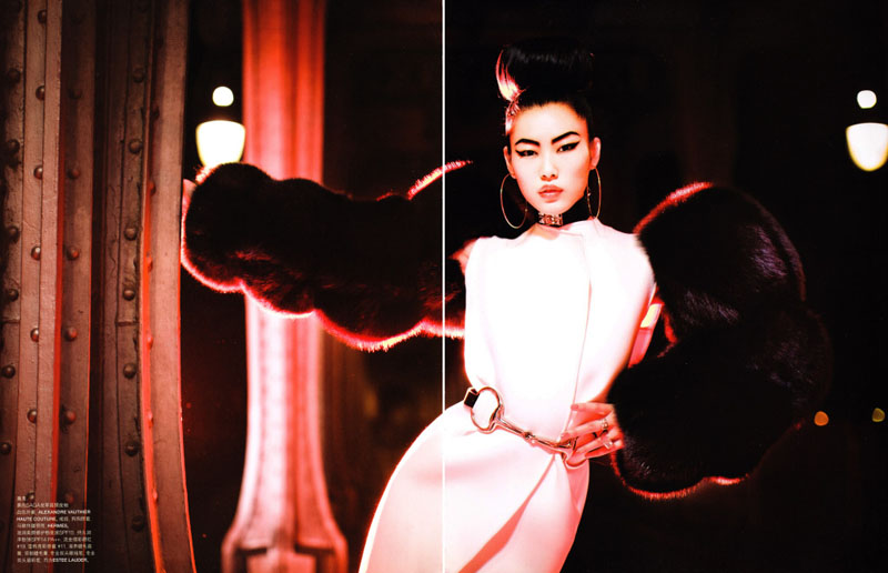 IAMTHEANGELNEGRO: LIU WEN - ANGEL & DEVIL FOR NUMERO CHINA