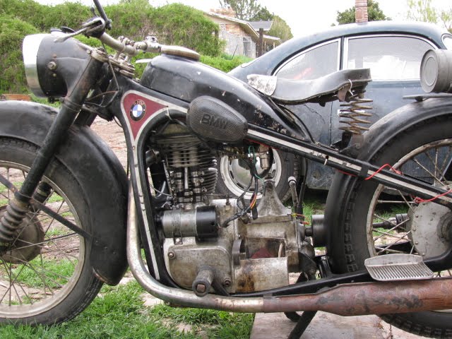 Belinfante-Indian-motorcycles: 1949 BMW R35