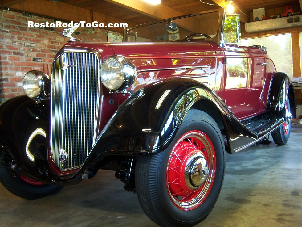 1934 Chevrolet Cabriolet image 34 Chevy Cabriolet | Resto Rods To Go