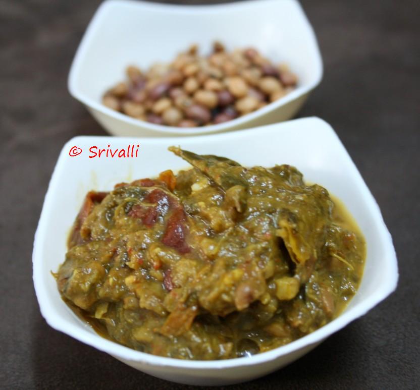 Gongura Alasandalu Pappu. ~ Sorrel Leaves with Black Eyed Peas Recipe