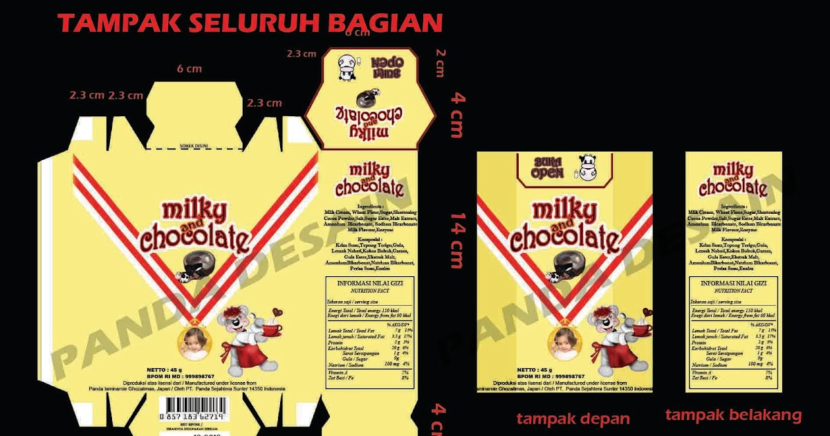 32+ Contoh Desain Kemasan Makanan Simple Images