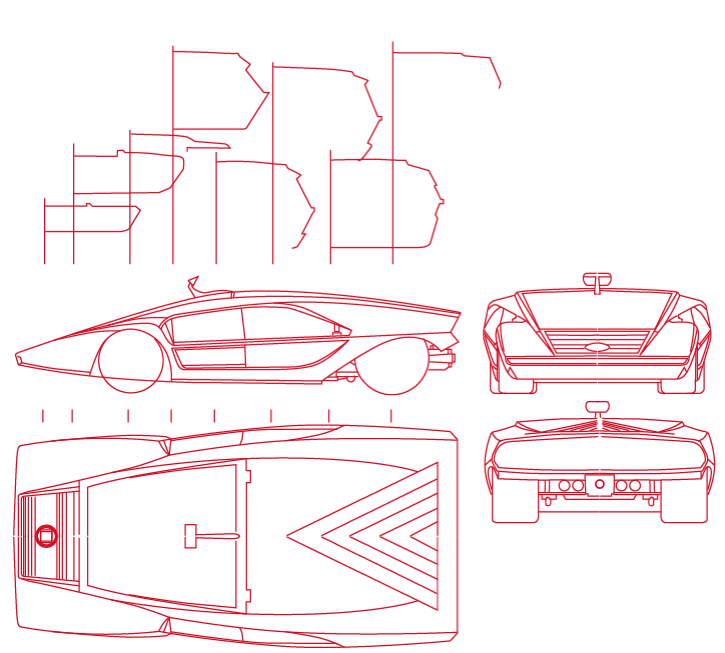 El sietch de osul: Lancia Stratos Bertone Concept "Zero"