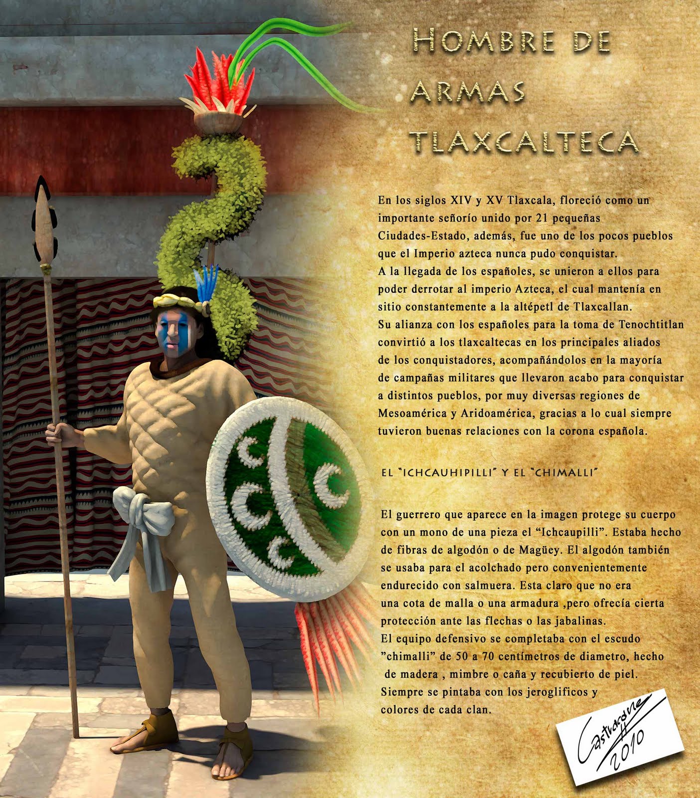 Milites: Guerrero Tlaxcalteca