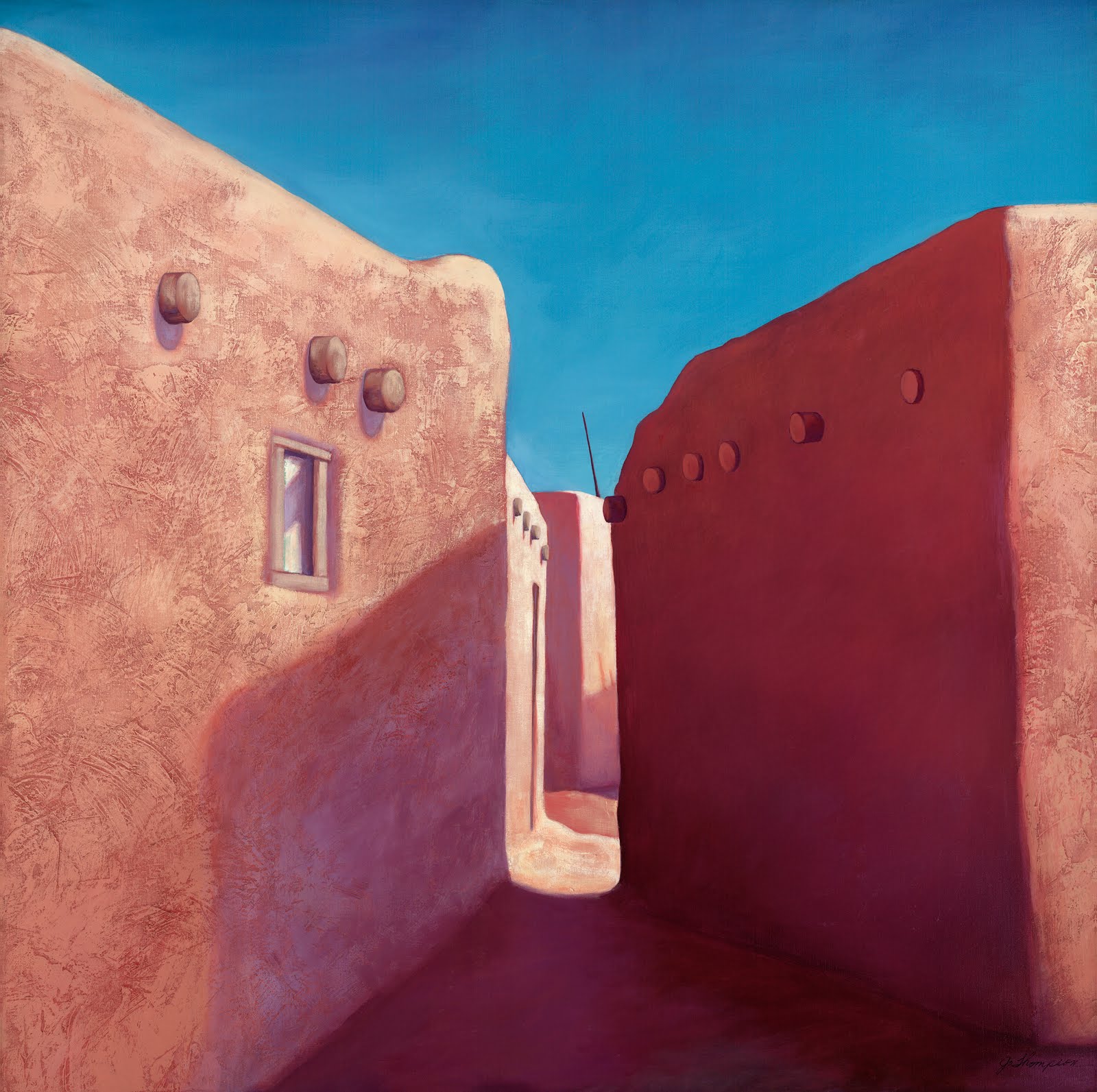 Jo Thompson Art: Pueblo Paintings
