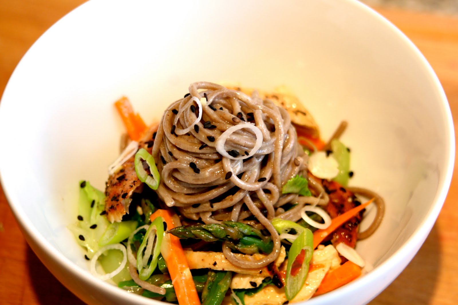 sesame chicken salad