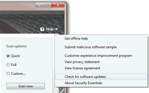 Microsoft Security Essentials 2.0 Released ~ Security Garden