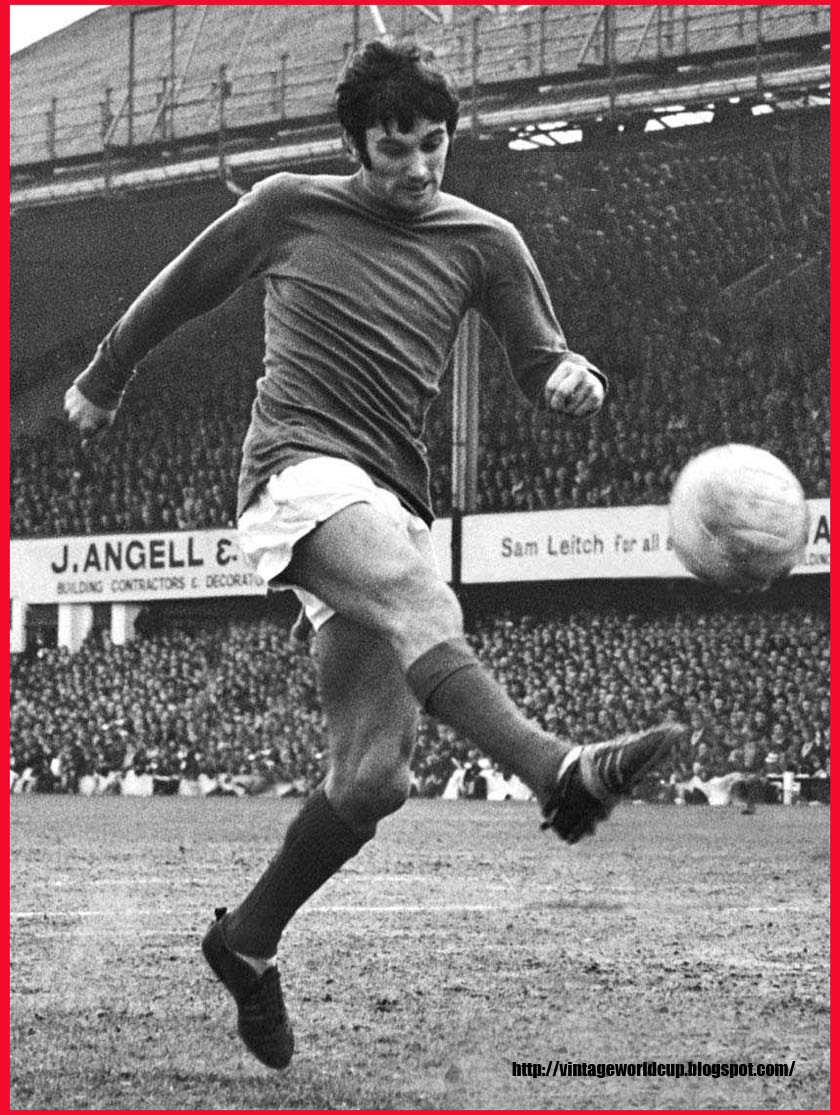 Vintage World Cup Football: George Best - World Cup Football Legends