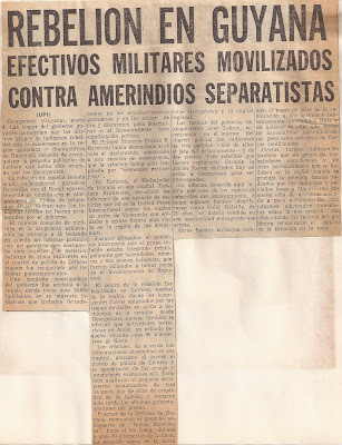 La Guayana Esequiba: La Rebelión del Rupununi (Rebelión en Guyana ...