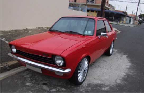 Chevette turbinado com motor V6 da Ranger
