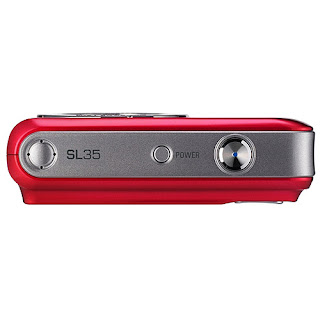 Electronegocios: Samsung SL35 Red 10.2MP, Memoria 2gb , Funda