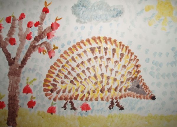 Väikesed meisterdajad: Siil.