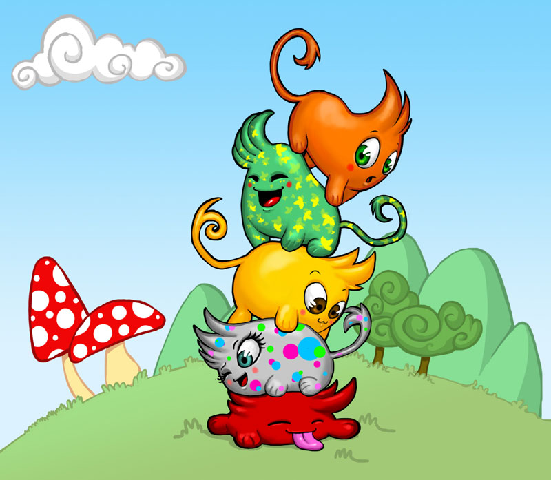 ♥Bienvenidos a Panfu Abacaxi♥: Personajes de Panfu