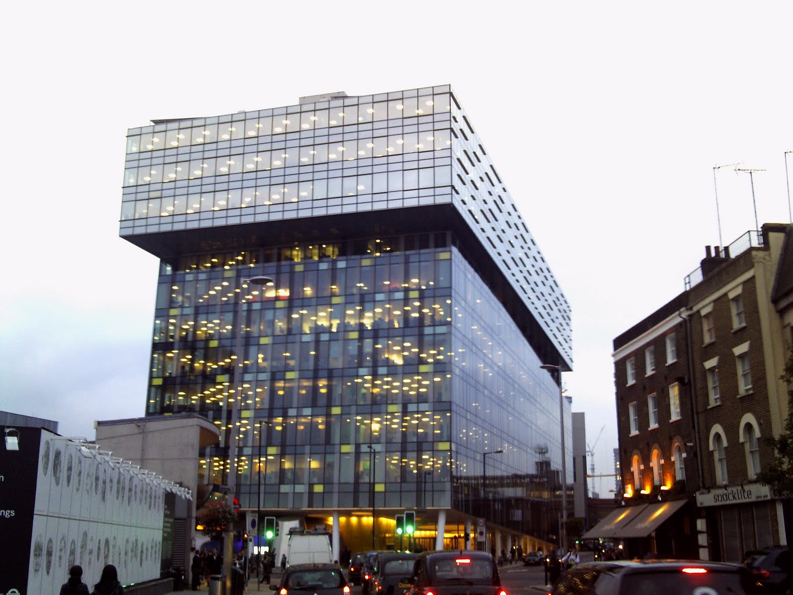 Conor's pix: Palestra, Southwark, South London