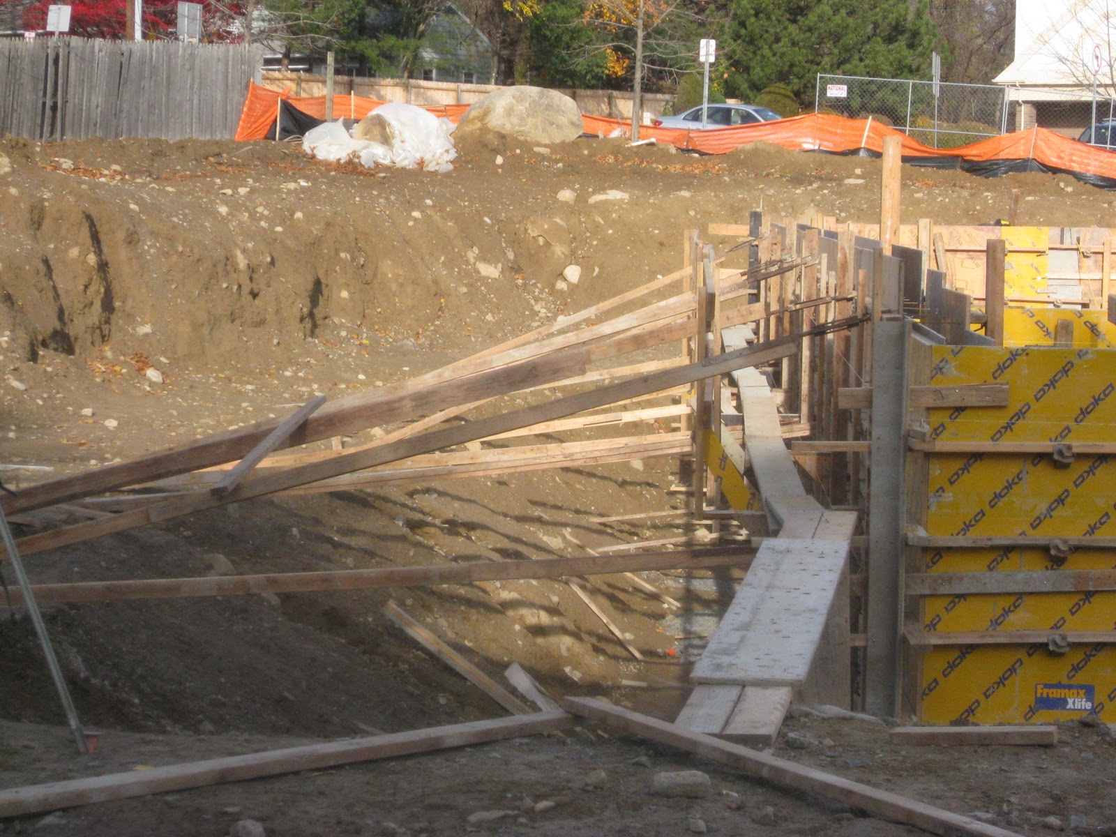 NJ Hard Hat: Concrete Forming and Pour: Commercial Site Visit