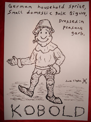 James Clayton's Monsterific Mythscape: Day LXXVII - Kobold