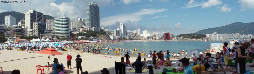 Sashimi en el parque Taejongdae (Busan) [Eurowon]