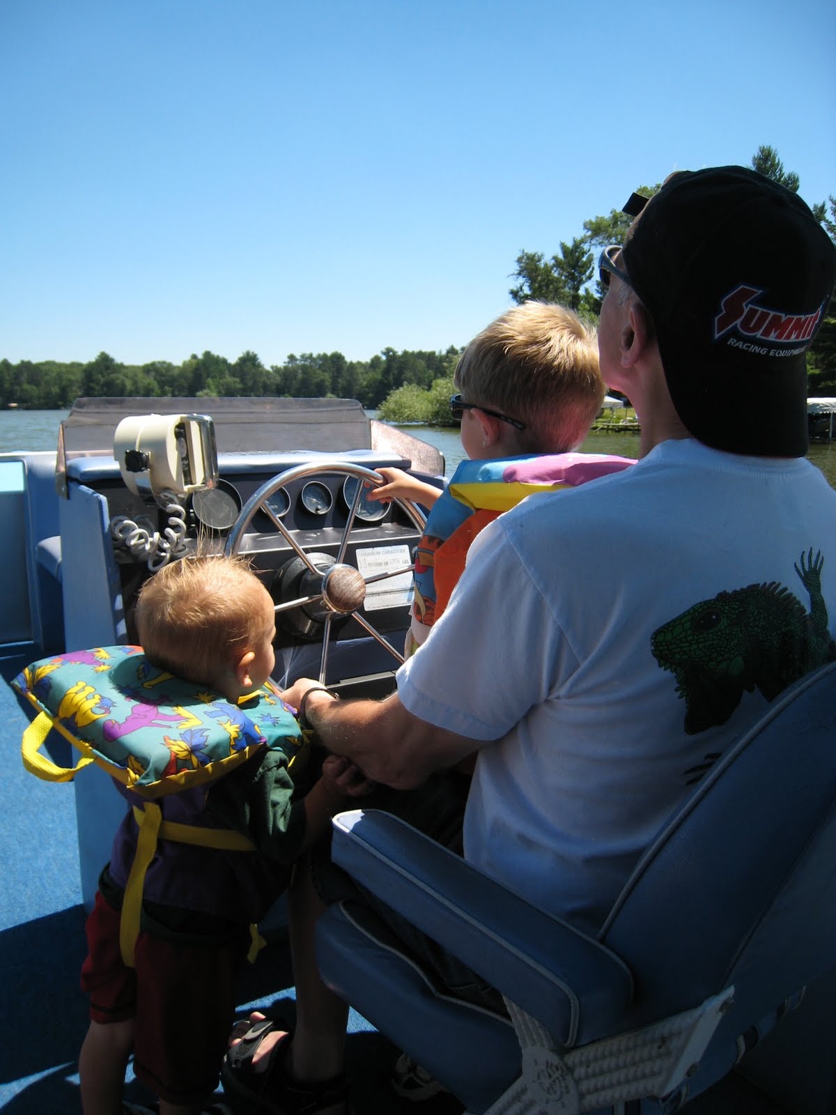 Danger & Adventure Around Every Corner: 4th of July: Lake Chetek, Wisconsin