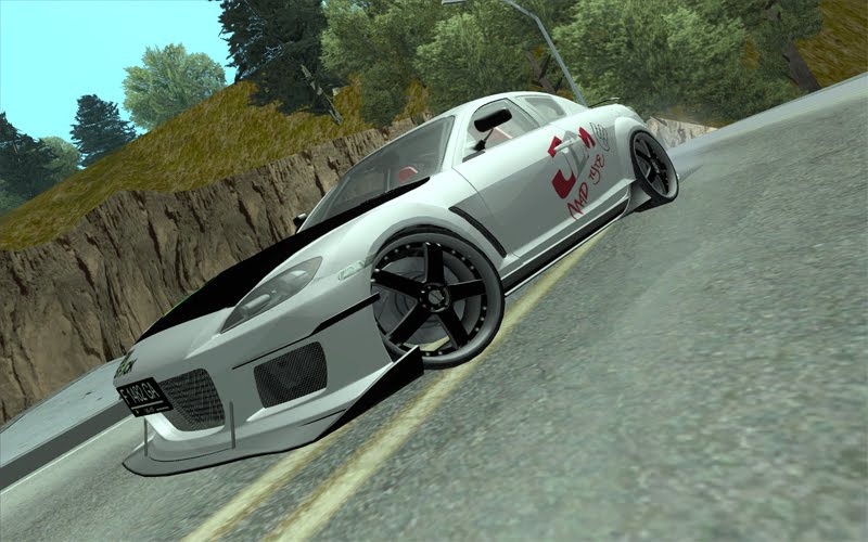 dzackART production: Mazda RX8 time attack JDM style