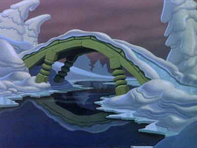 Animation Backgrounds: PETER AND THE WOLF (1946)