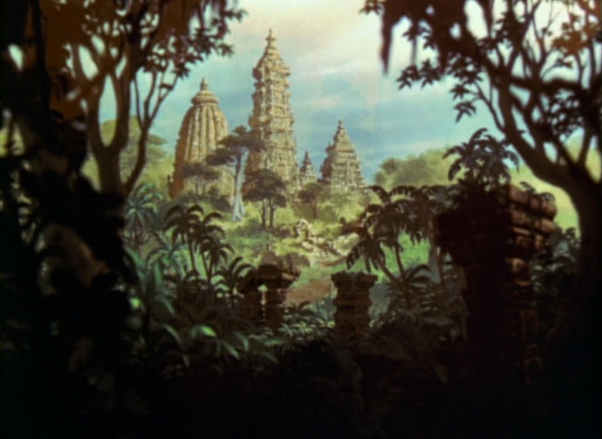 Animation Backgrounds: THE JUNGLE BOOK "The Ruins"
