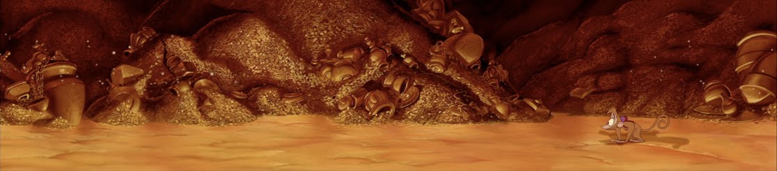 Animation Backgrounds: Aladdin's CAVE OF WONDERS!