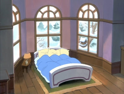 Animation Backgrounds: Donald Duck: STUCK ON CHRISTMAS (2000)