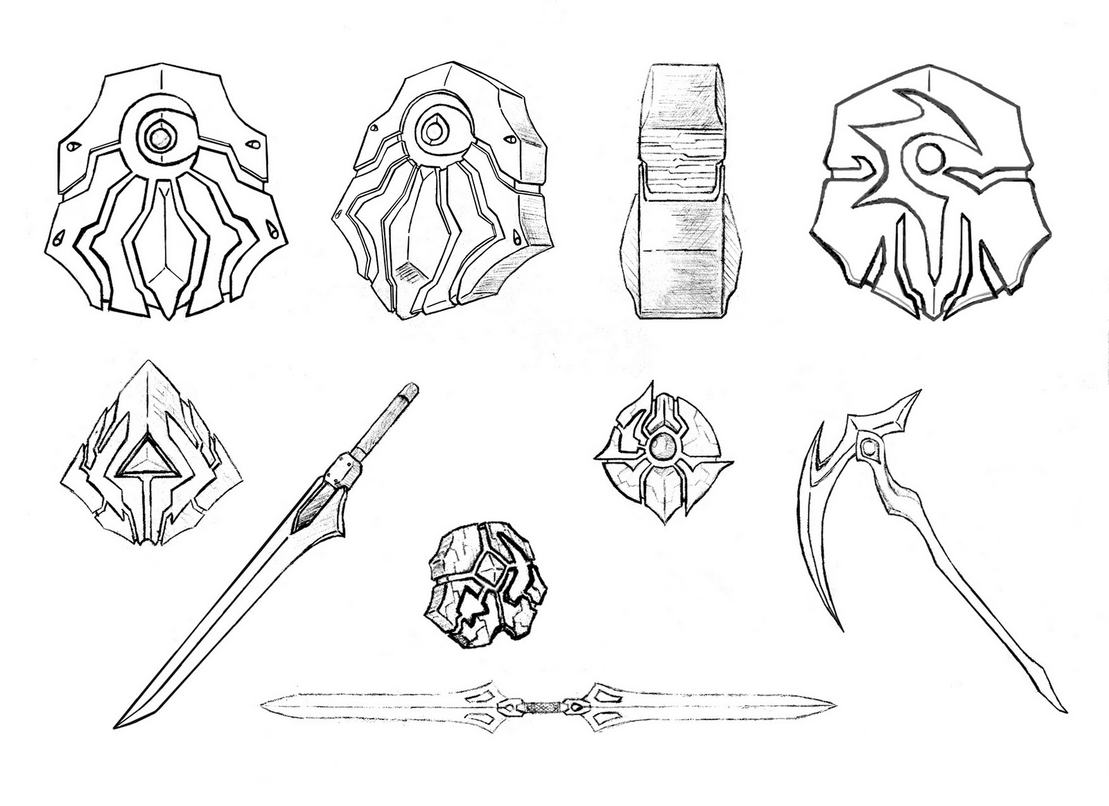 Alan Van Dalsem: Science Fiction & Fantasy Concepts: Talisman Concepts