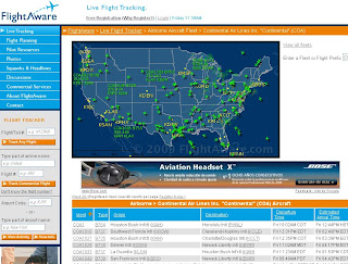 Mapas de aviación en tiempo real
