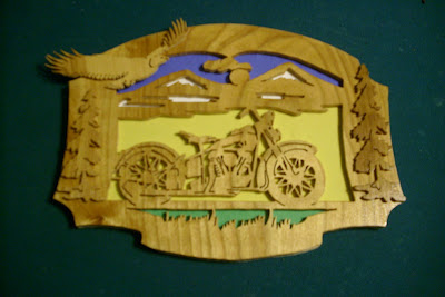 Tonya and Joe's Creative Scroll Saw Cuts: Motorcycle