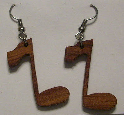 Tonya and Joe's Creative Scroll Saw Cuts: Earrings