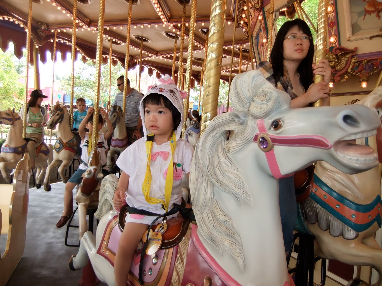 Hong Kong Disneyland Guide & Review: Cinderella Carousel