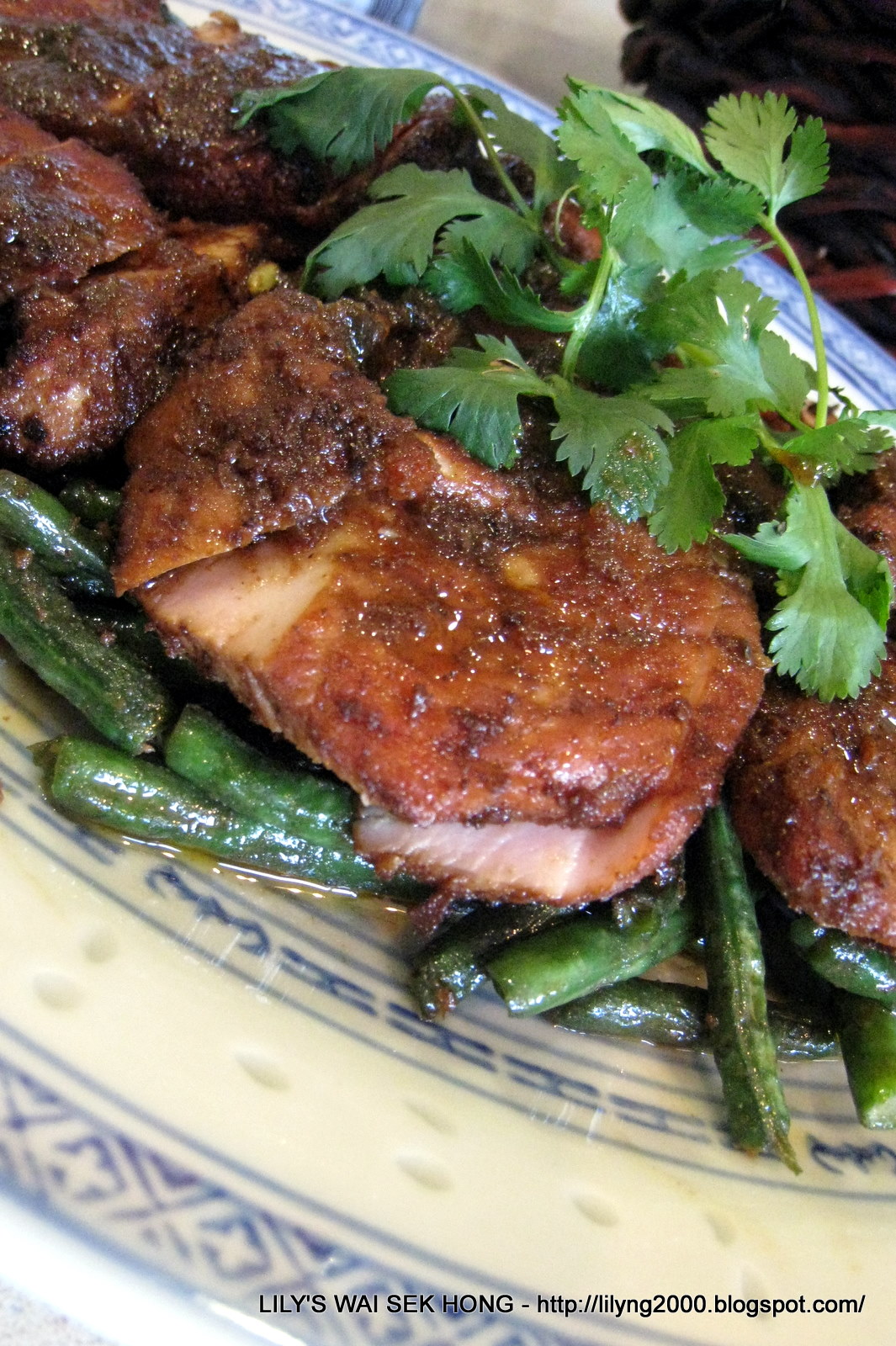 Lily's Wai Sek Hong: Pork Tenderloin in Sha Cha Sauce