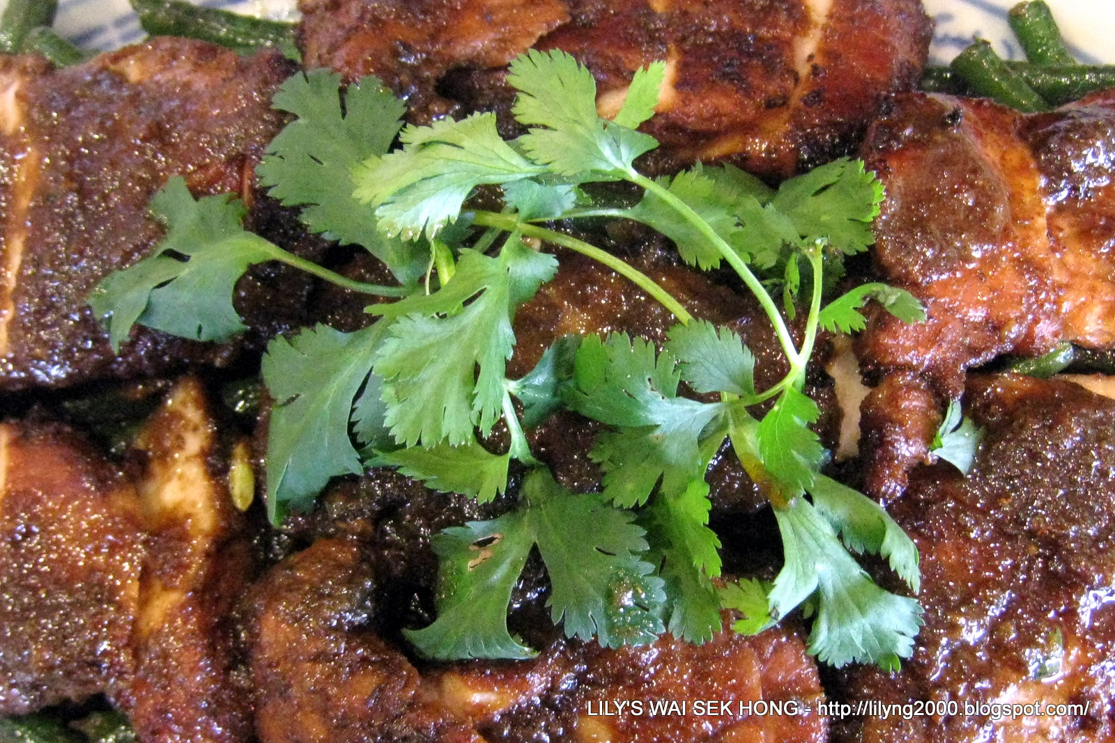 Lily's Wai Sek Hong: Pork Tenderloin in Sha Cha Sauce